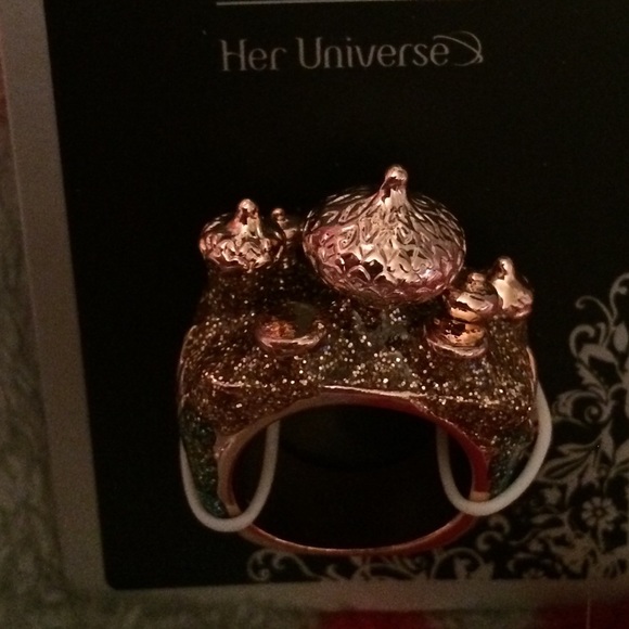 Disney | Jewelry | New Disney Her Universe Aladdins Palace Ring | Poshmark
